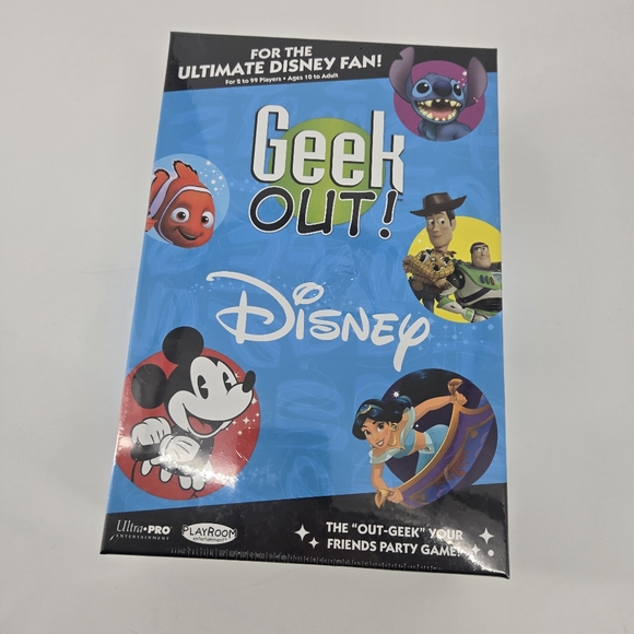 Disney | Other | Disney Geek Out Trivia Game Fun Family Party Game With ...